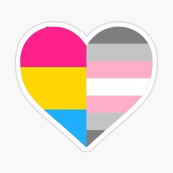 "pan demigirl" Sticker for Sale by Carmen-v | Redbubble