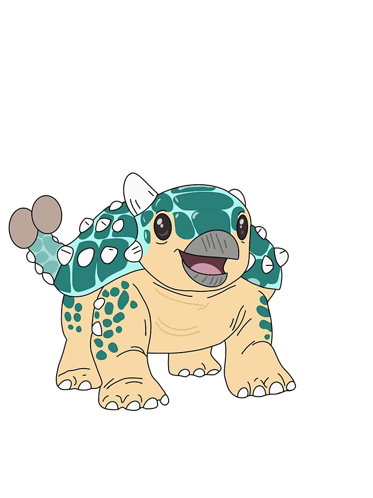 "Dinosaur bumpy" Sticker for Sale by Thing3of4girlie | Redbubble