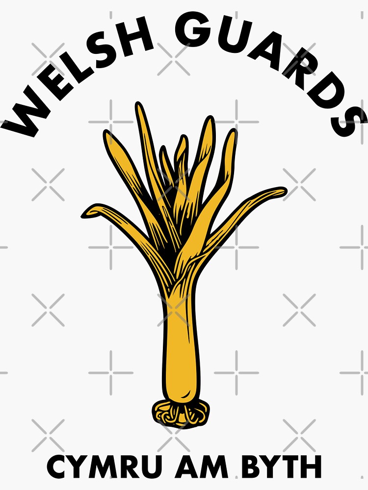 "Welsh Guards" Sticker by StrongVlad | Redbubble