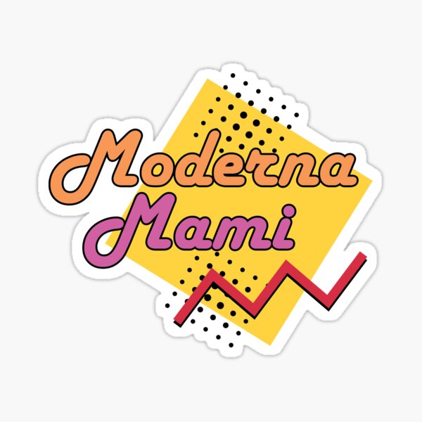 "Moderna Mami" Sticker for Sale by ArtJoshua | Redbubble