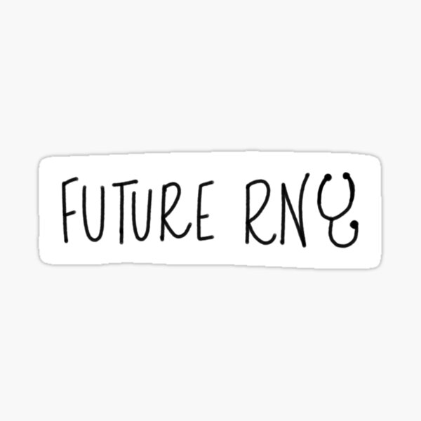 "future rn ?" Sticker for Sale by sarahlynndesign | Redbubble
