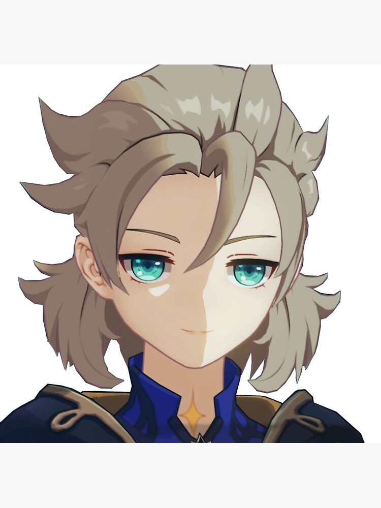 "Smug Albedo Genshin Impact" Photographic Print for Sale by Lhitam ...