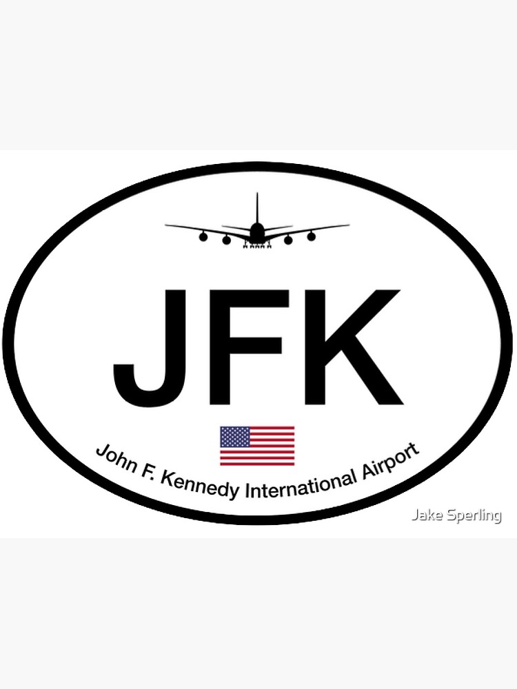"JFK - John F. Kennedy International Airport (New York City)" Metal ...