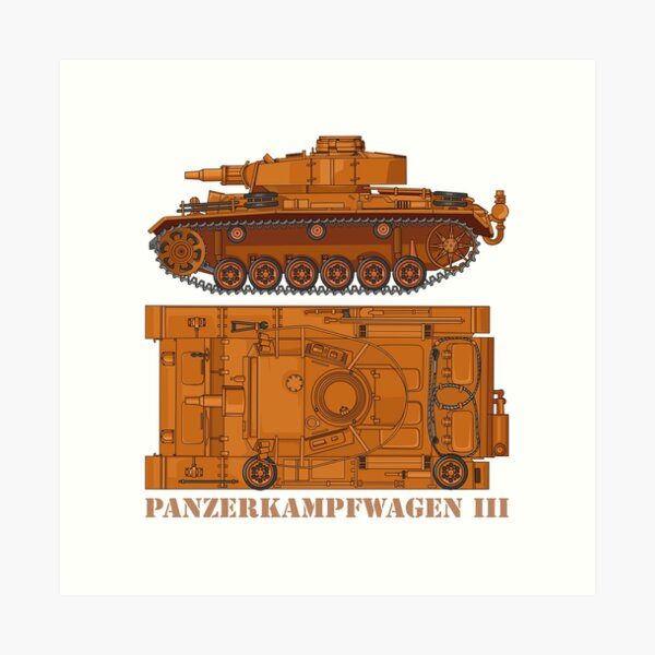 "Panzer III 3 German WW2 Tank Germany Tanks Panzerkampfwagen III 3 Sd ...