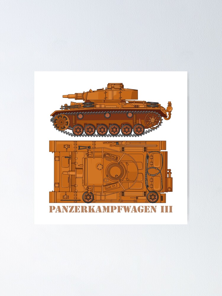 "Panzer III 3 German WW2 Tank Germany Tanks Panzerkampfwagen III 3 Sd ...