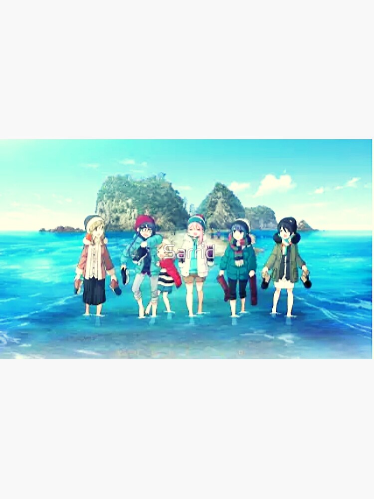 "Yuru Camp" Poster for Sale by Sarrid | Redbubble
