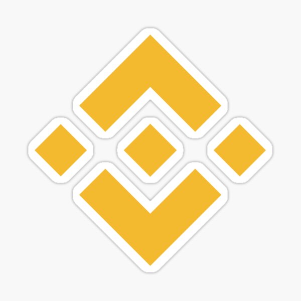 "Binance Coin BNB Logo" Sticker for Sale by WandersApparel | Redbubble