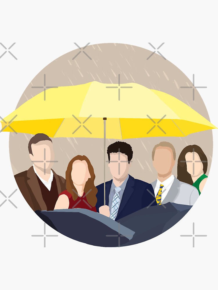 "Himym" Sticker for Sale by ririart0 | Redbubble