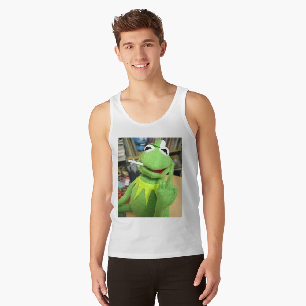 "Kermit middle finger" Art Board Print for Sale by martimmendes | Redbubble