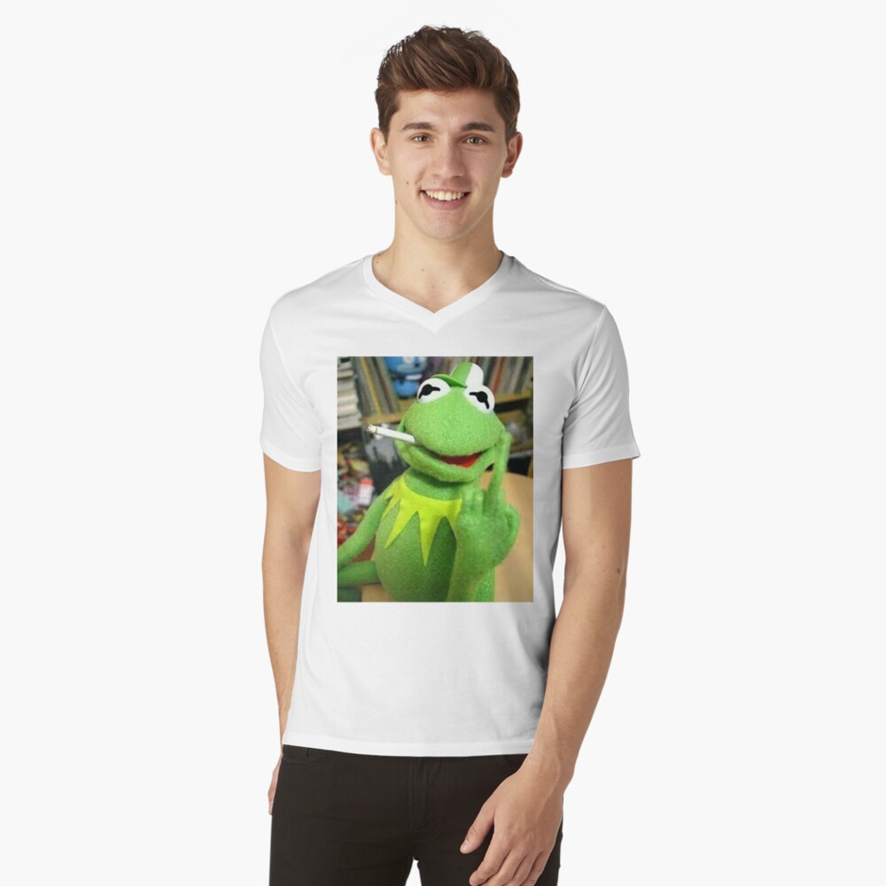 "Kermit middle finger" Art Board Print for Sale by martimmendes | Redbubble