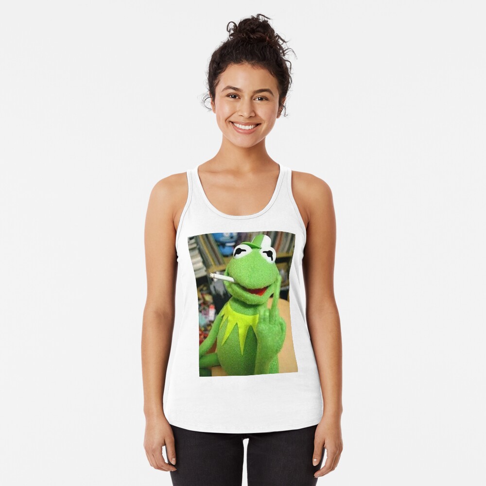 "Kermit middle finger" Art Board Print for Sale by martimmendes | Redbubble