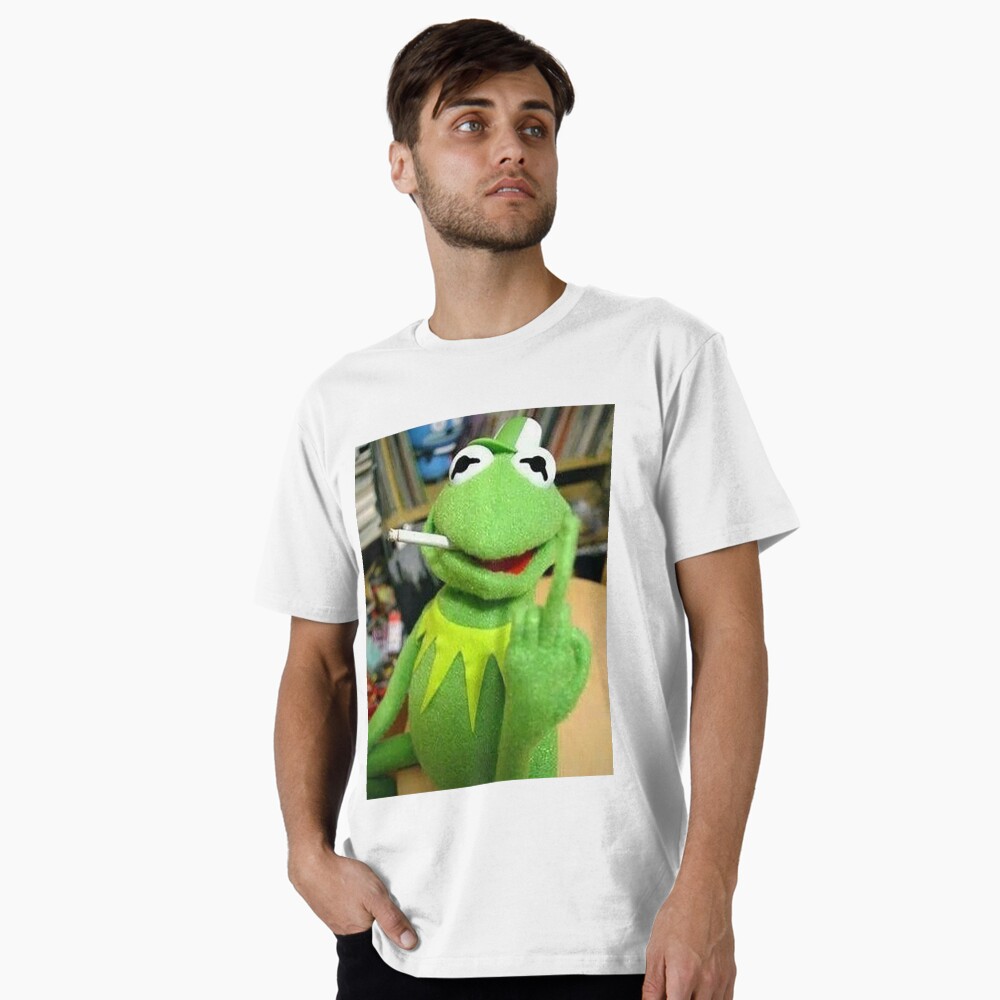 "Kermit middle finger" Art Board Print for Sale by martimmendes | Redbubble