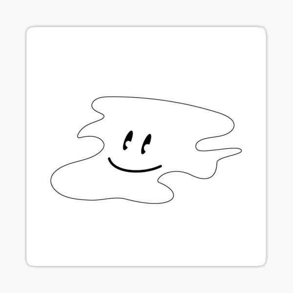 "A puddle" Sticker for Sale by NullExpression | Redbubble