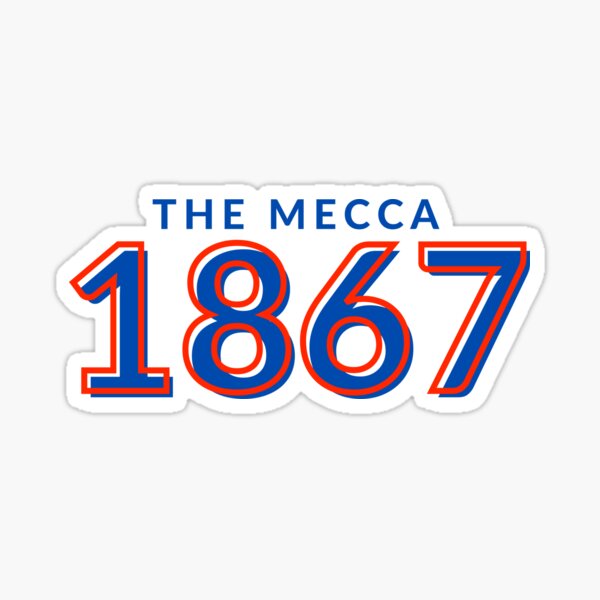 "HOWARD UNIVERSITY 1867 - THE MECCA - HBCU STICKERS" Sticker for Sale ...