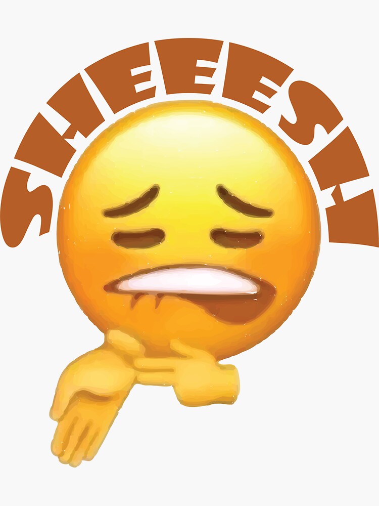 "Sheesh Meme" Sticker for Sale by chorne05 | Redbubble