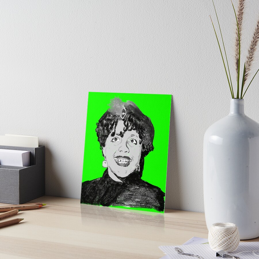 "Poly Styrene - X-Ray Spex" Art Board Print by liberatoryart | Redbubble