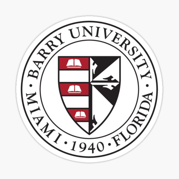 "Barry University Logo" Sticker for Sale by diamante24 | Redbubble