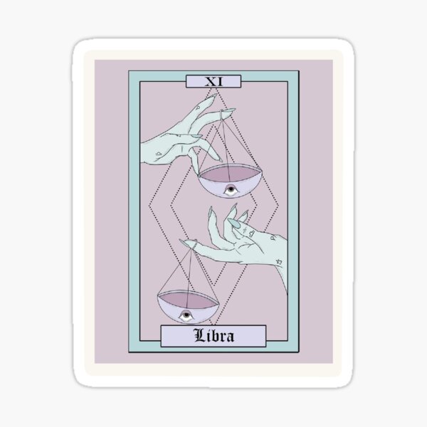 "Libra Sticker" Sticker for Sale by rleonaard | Redbubble