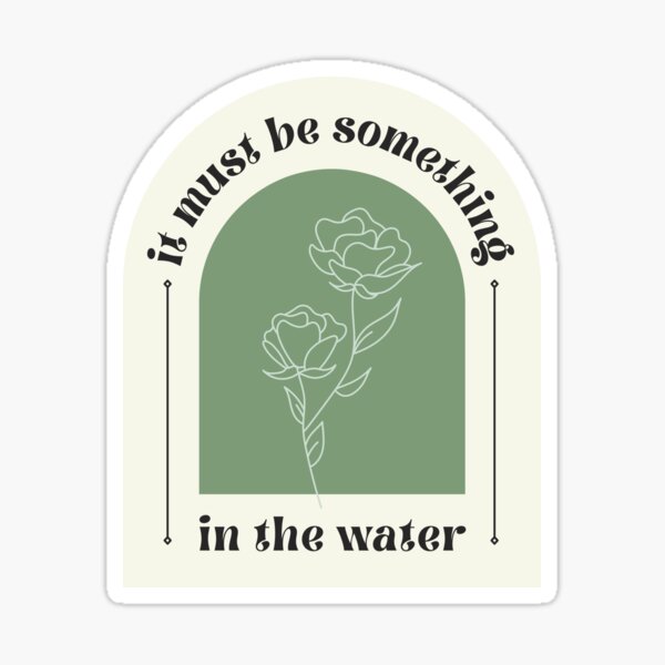 "it must be something in the water - phoebe bridgers - sage green ...