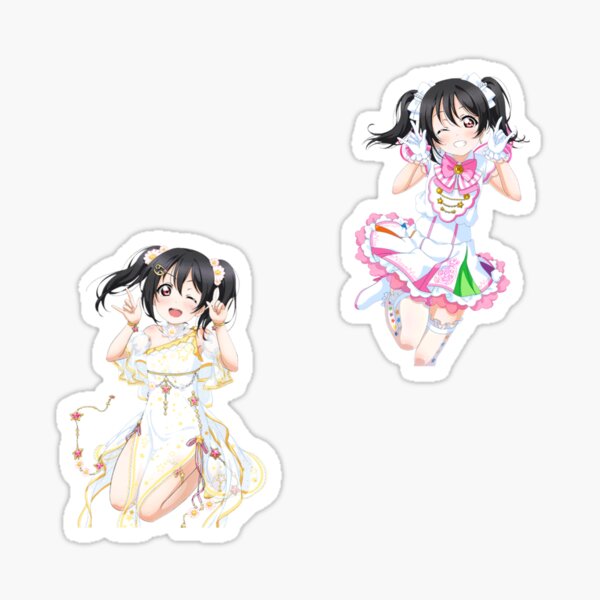 "nico yazawa doing the nico nico nii :D" Sticker for Sale by valerodc ...