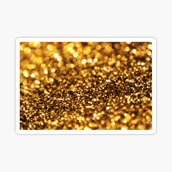 "Gold glitter background" Sticker for Sale by yulia-rb | Redbubble