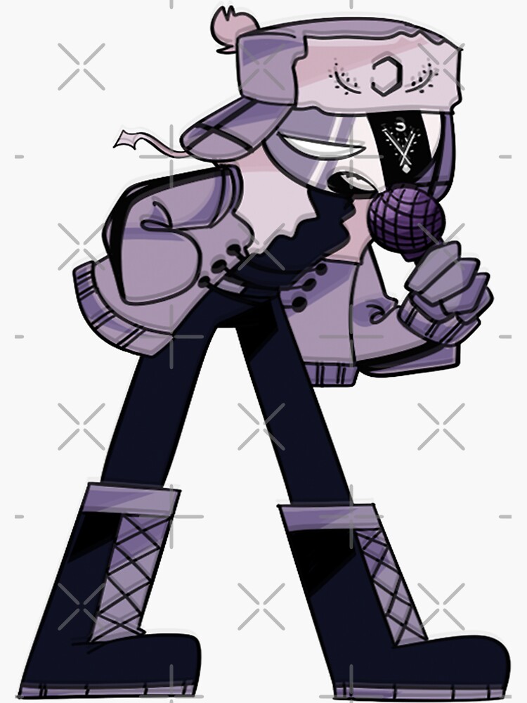 Pegatina «Ruv (FNF) friday night funkin» de Atsuhiro | Redbubble