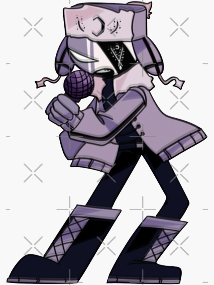 "Ruv (FNF) Friday night Funkin" Sticker by Atsuhiro | Redbubble