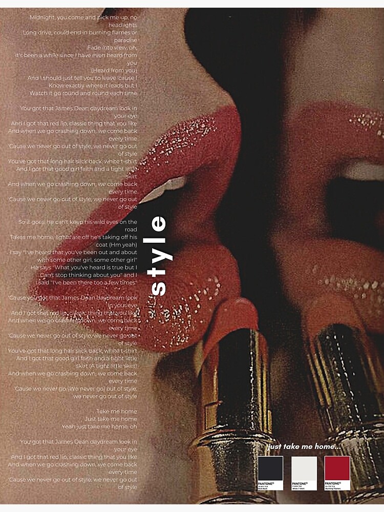 "Style Taylor Swift Poster - 1989" Poster for Sale by jnnavas | Redbubble