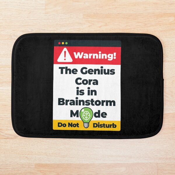 "Cora-Name - Warnung Die Genius Cora befindet sich im Brainstorming ...