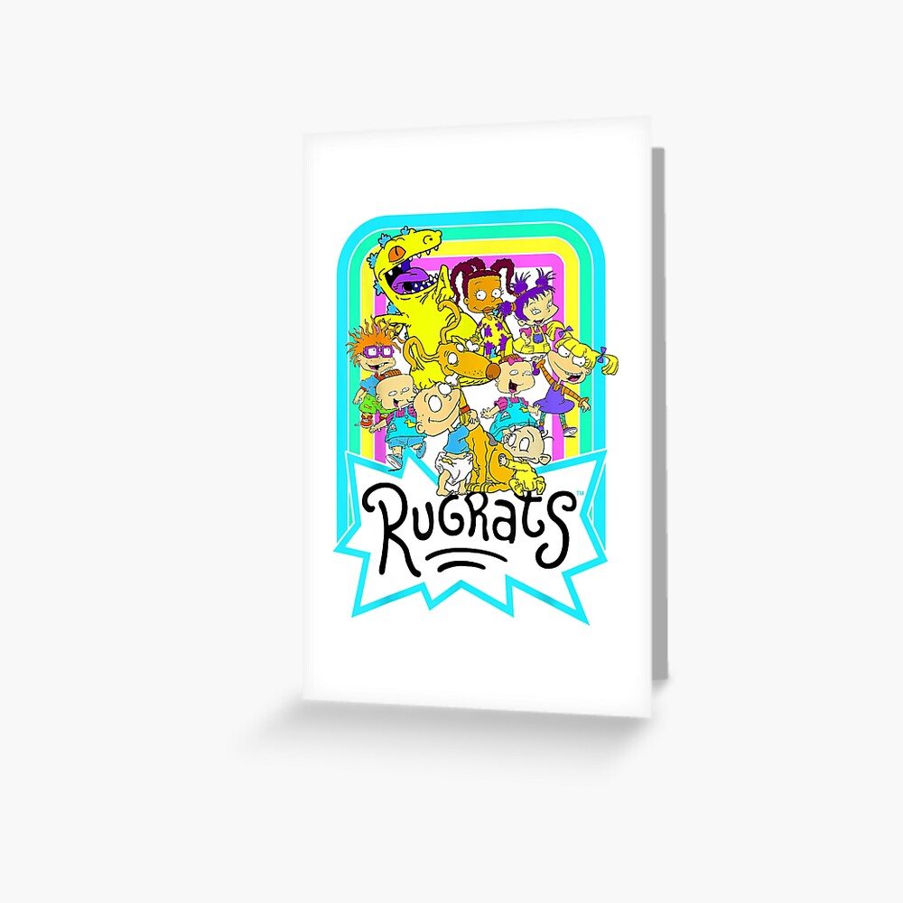 Tarjetas de felicitación «Nickelodeon Rugrats Neon Rainbow Reptar y ...