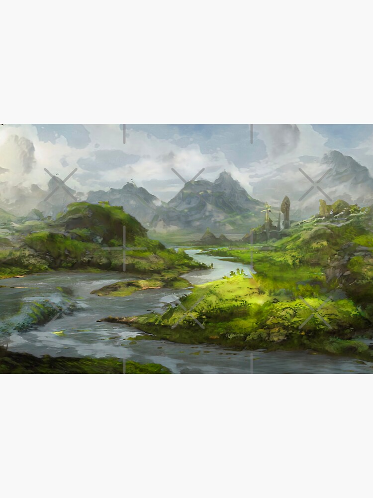 "Plenty of Rain - Landscape" Sticker for Sale by Floralife | Redbubble