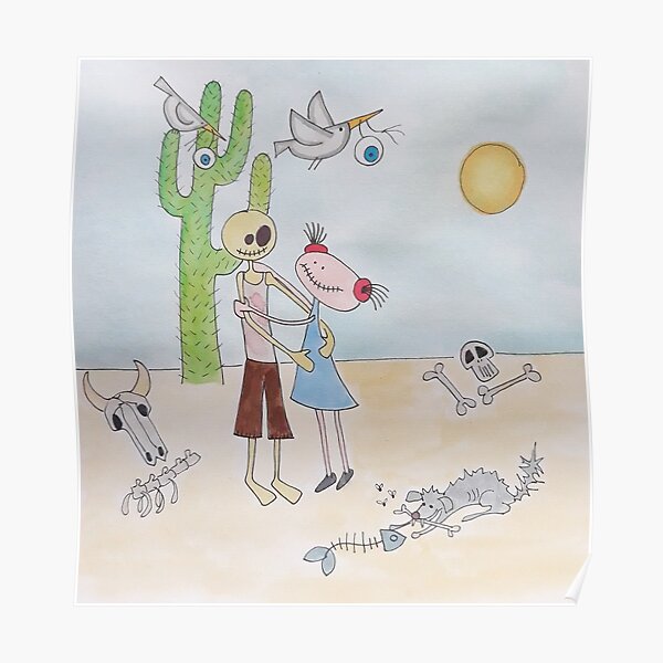 "Welcome back Spooky Boy" Poster for Sale by KenazBrassbell | Redbubble