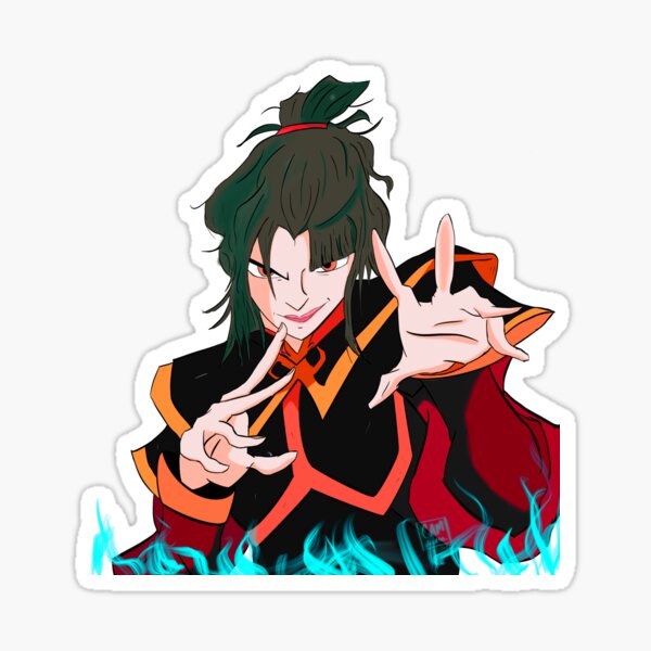 "Princess Azula" Sticker for Sale by cam-doodles | Redbubble