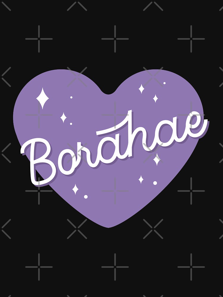 "BTS borahae I purple you heart" T-shirt for Sale by Morcawork ...