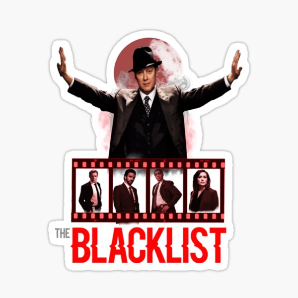 "The Blacklist" Sticker for Sale by caanterie92 | Redbubble