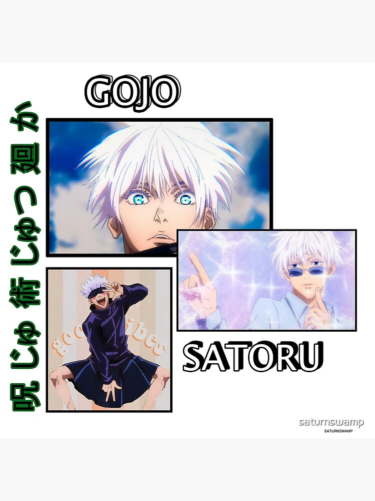"GOJO SATORU DIFFERENT VERSIONS" Art Print for Sale by saturnswamp ...