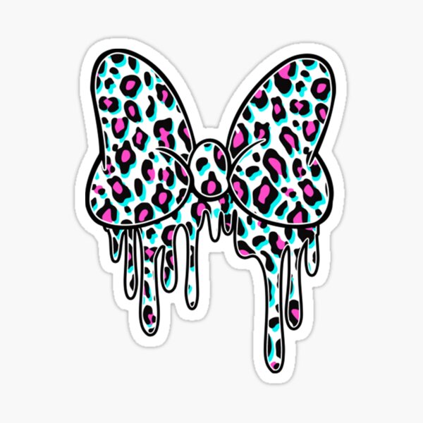 "Running Bow " Sticker by FrendaEvelyn | Redbubble
