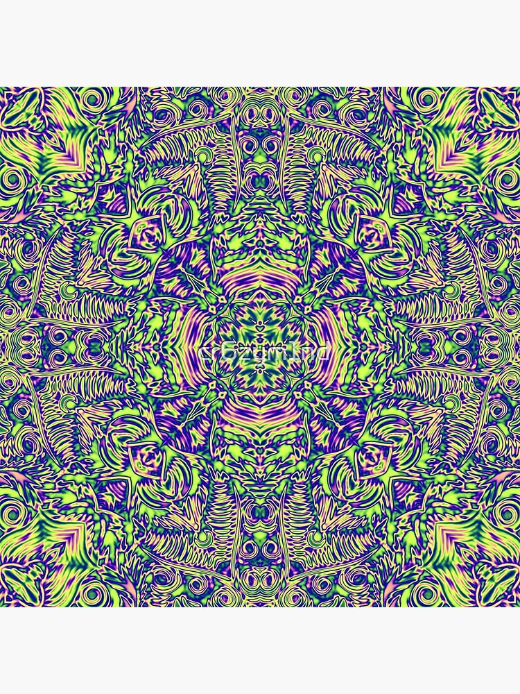 "Psychedelic tiles 64." Art Print for Sale by cr6zym1nd | Redbubble