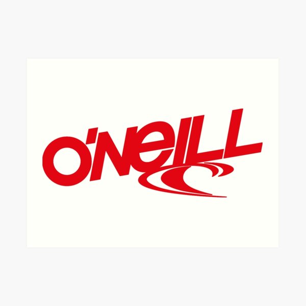 "SURFING-ONEILL O'NEILL LOGO" Art Print for Sale by Dwightloss | Redbubble