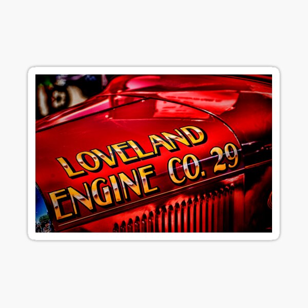 "Engine Co 29" Sticker by RealDealPhoto | Redbubble