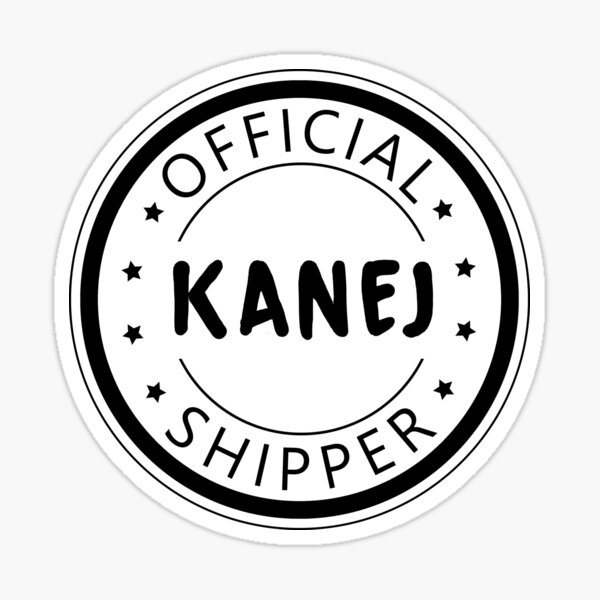 "Kanej shipper" Sticker by PaulaPatata | Redbubble