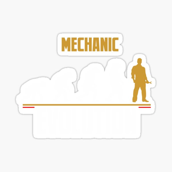 "Mechanic Evolution " Sticker by funnyguy | Redbubble