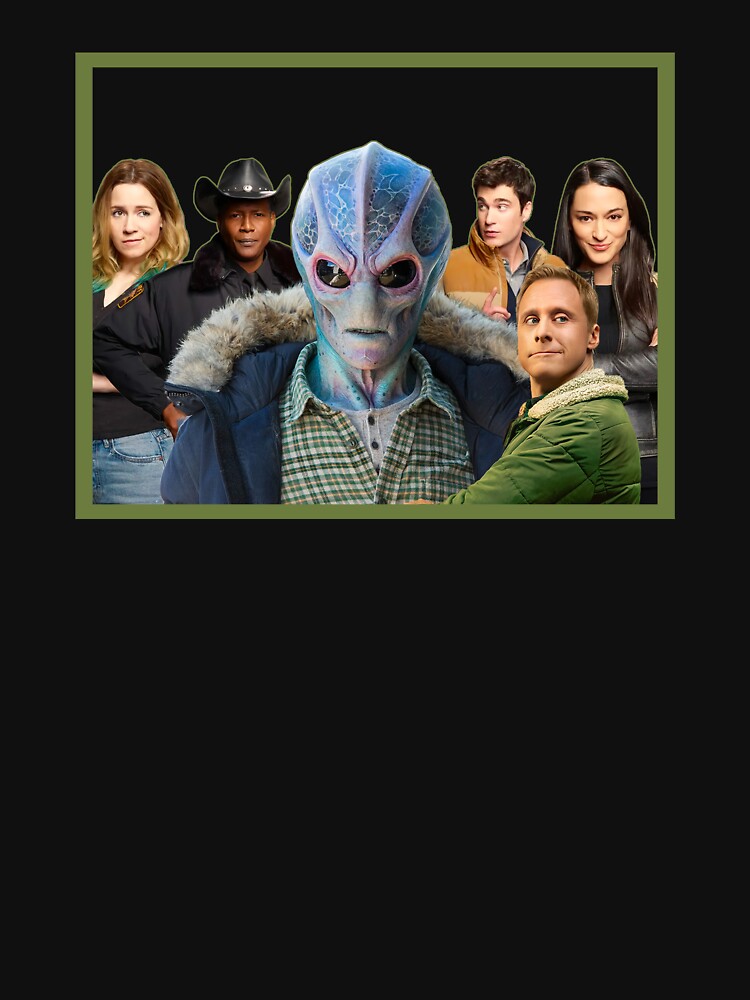 "RESIDENT ALIEN" Essential T-Shirt for Sale by nikalagi6140 | Redbubble