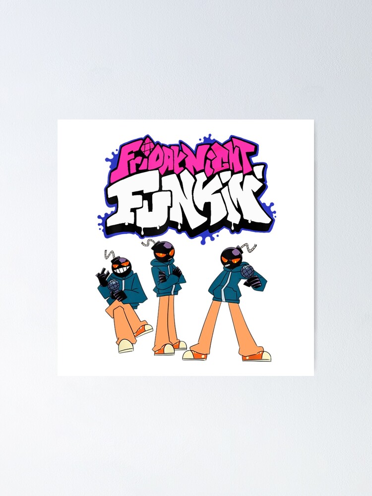 Póster «Friday Night Funkin Whitty para niños Hombres Mujeres» de ...