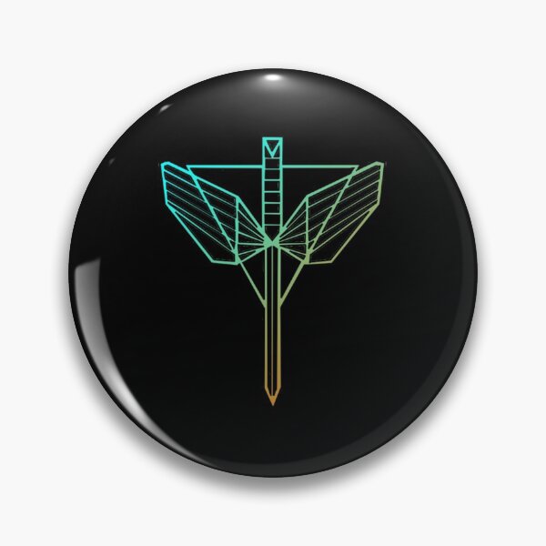 Ghost River Triangle Pins and Buttons | Redbubble