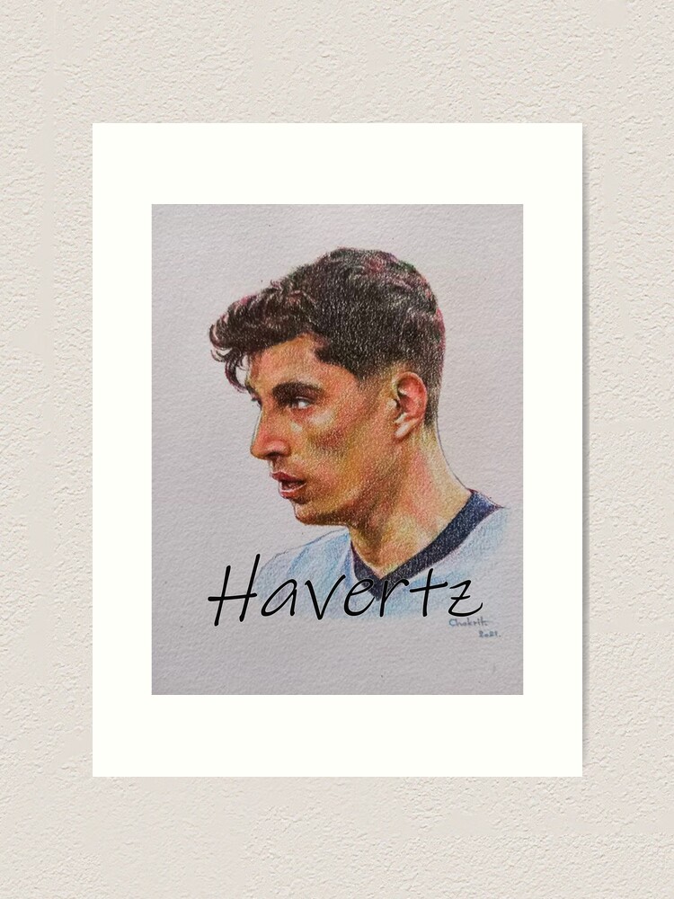 "Kai havertz drawing" Art Print by thailetters | Redbubble