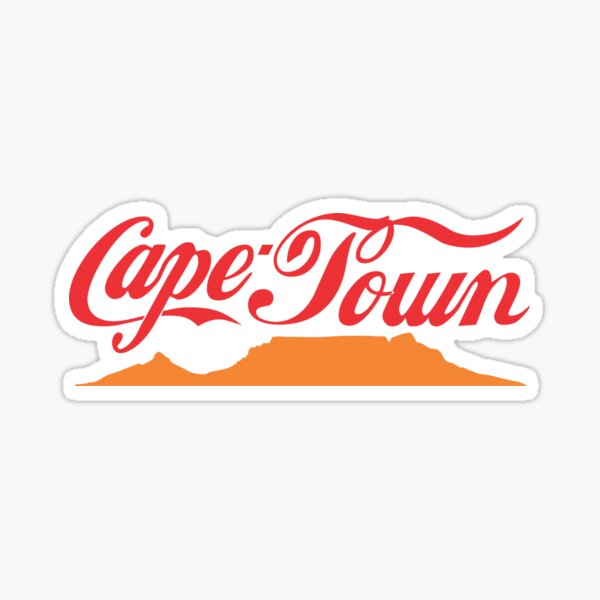 "CAPE TOWN TABLE MOUNTAIN" Sticker for Sale by tshirtstrex | Redbubble