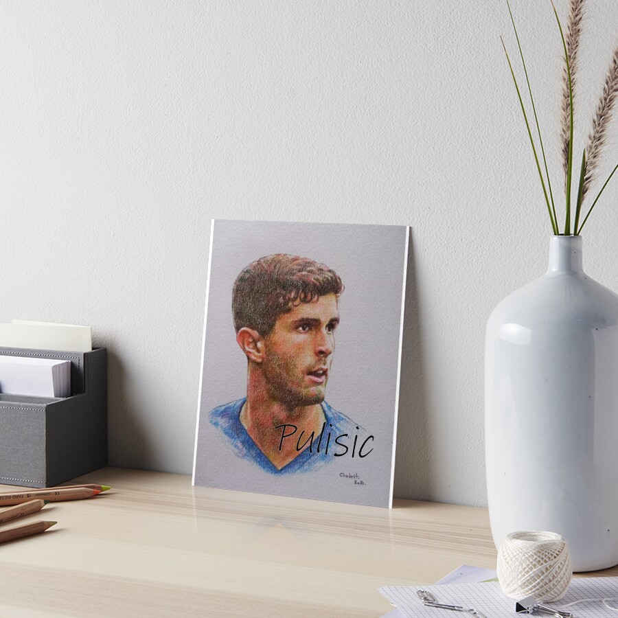 "Christian Pulisic drawing" Art Board Print for Sale by thailetters ...