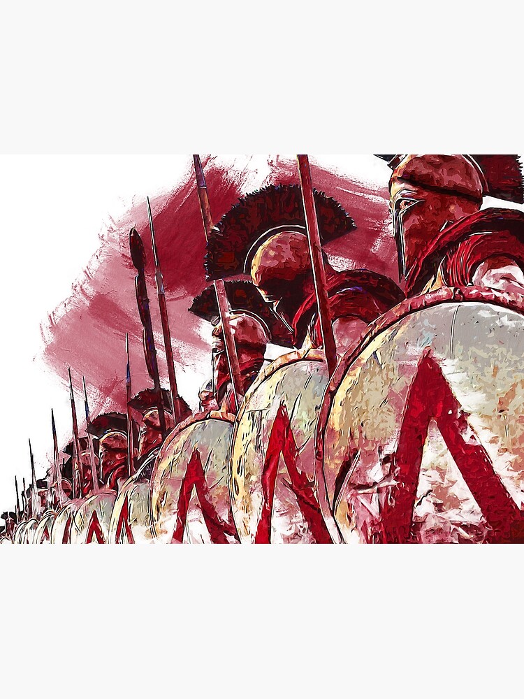 "Ancient Warriors, Spartiates" Poster for Sale by Andrea Mazzocchetti ...