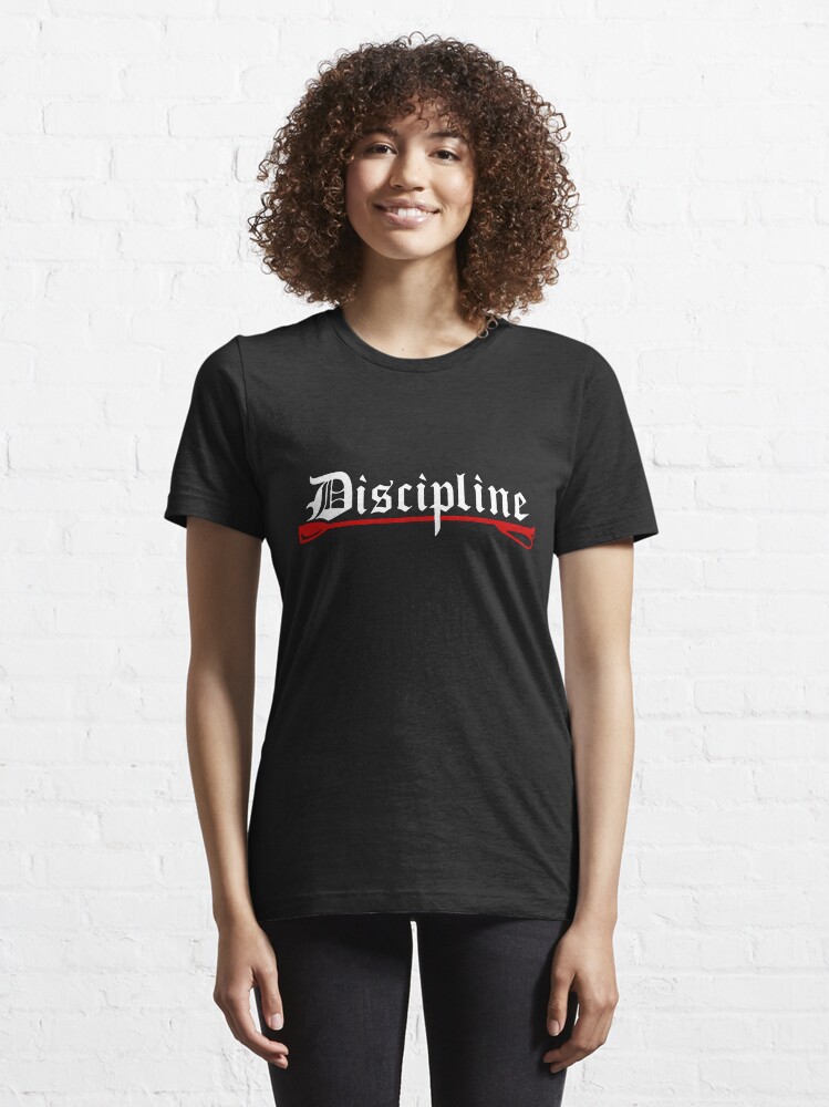 "Discipline, BDSM whip" T-shirt for Sale by cool-shirts | Redbubble ...